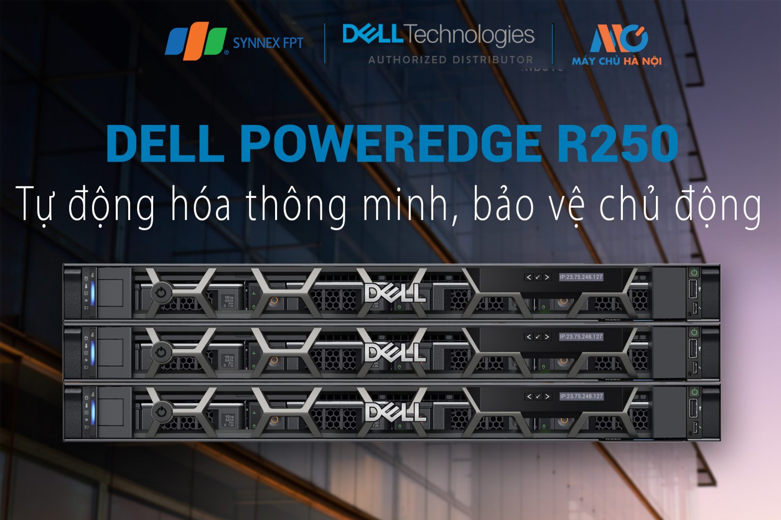 Dell PowerEdge R250- Lựa chọn"quốc dân"" của mọi doanh nghiệp